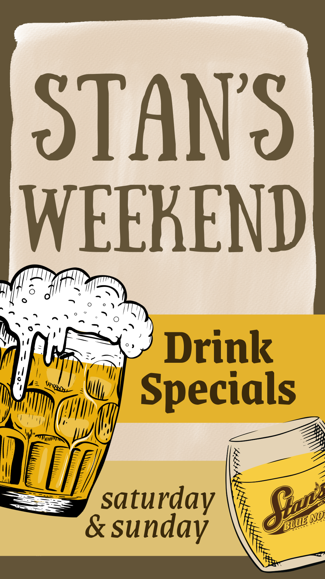Stan’s Menus – Best Sports Bar Dallas | Stan’s Blue Note